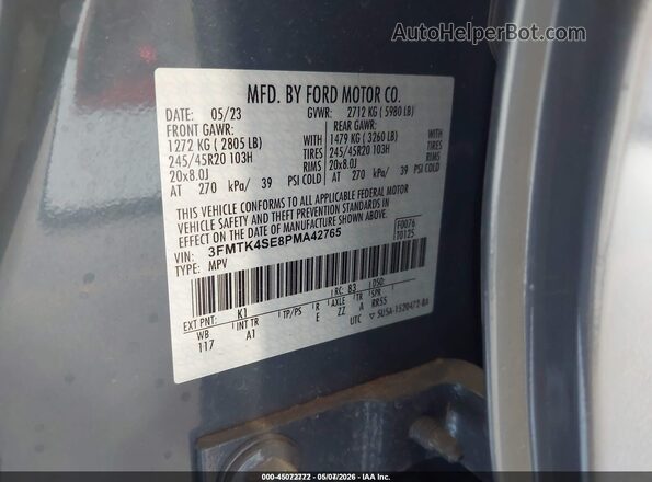 Price & History 2023 Ford Mustang Mach-e Gt Electric vin ...