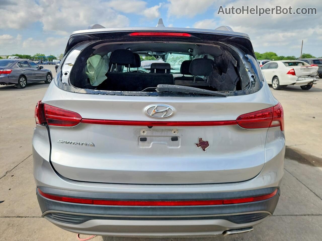 ფასი & ისტორია 2023 Hyundai Santa Fe Sel 2.5l 4 vin: 5NMS24AJ2PH582954 ...
